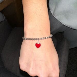 Tiffany & Co. | Jewelry | Return To Tiffany Red Heart Bracelet | Poshmark